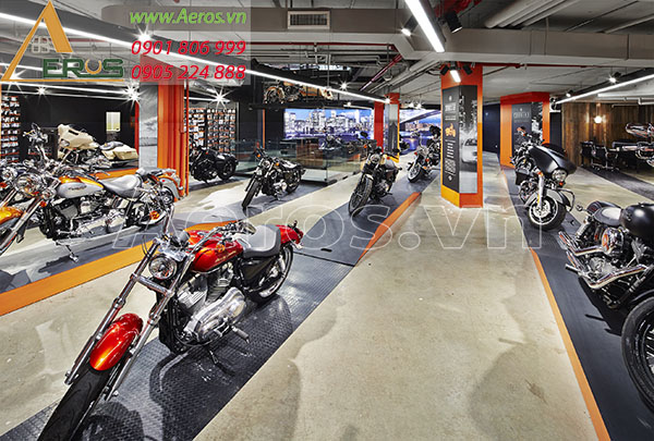 Top 10 mẫu thiết kế showroom motor đẹp và hiện đại nhất