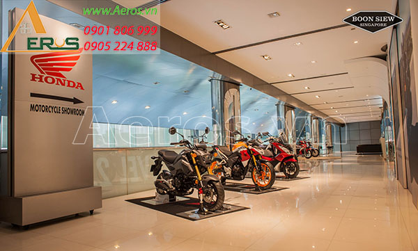 Top 10 mẫu thiết kế showroom motor đẹp và hiện đại nhất