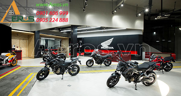 Top 10 mẫu thiết kế showroom motor đẹp và hiện đại nhất